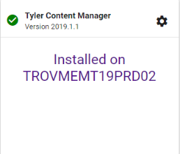TCM and Tyler ReadyForms Administrator