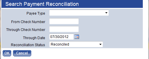 Bank Reconciliation