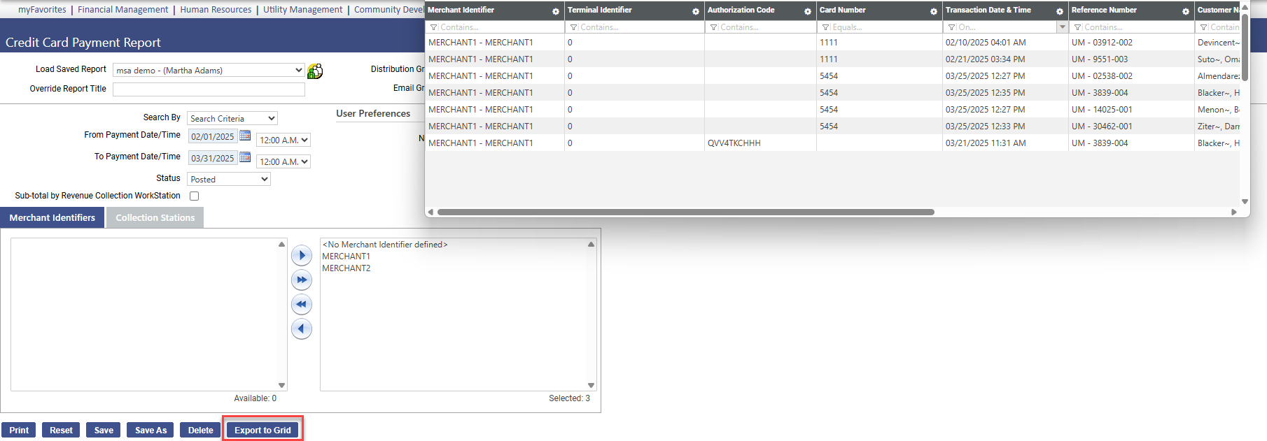 New World ERP 2025.1.5 Patch Notes