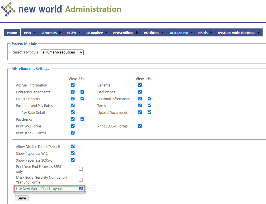 New World ERP 2025.1.1 Patch Notes
