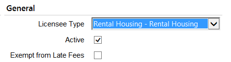 Adding a Rental License