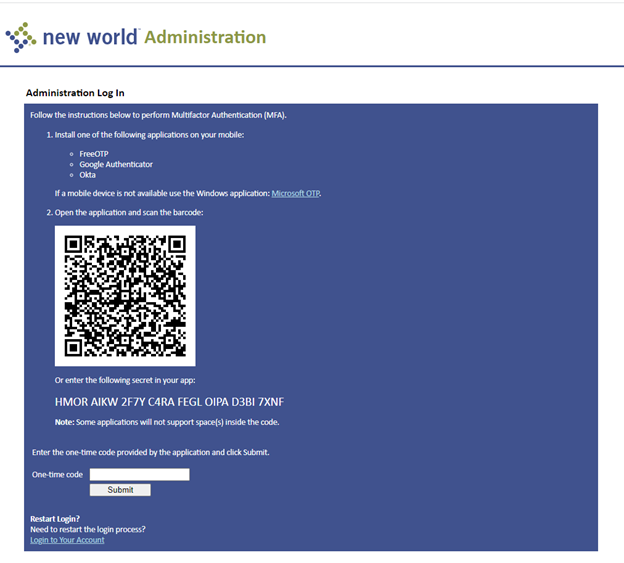 eSuite Multi-Factor Authentication